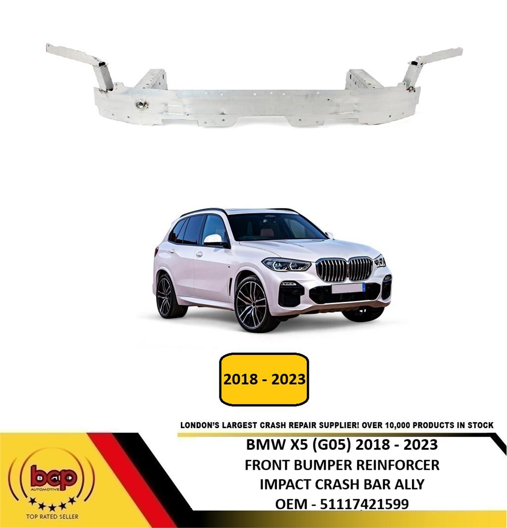 BMW X5 G05 2018 - 2023 FRONT BUMPER REINFORCER IMPACT CRASH BAR ALUMIN ...