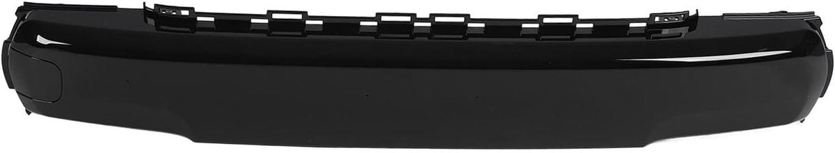 BMW MINI COOPER F55 F56 F57 GLOSS BLACK FRONT NUMBER PLATE COVER MOULD ...
