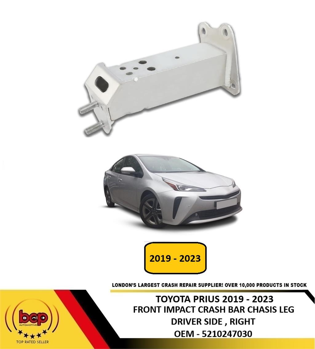 TOYOTA PRIUS 2019- 2023 FRONT BUMPER IMPACT CRASH MOUNT CHASIS LEG BRA ...
